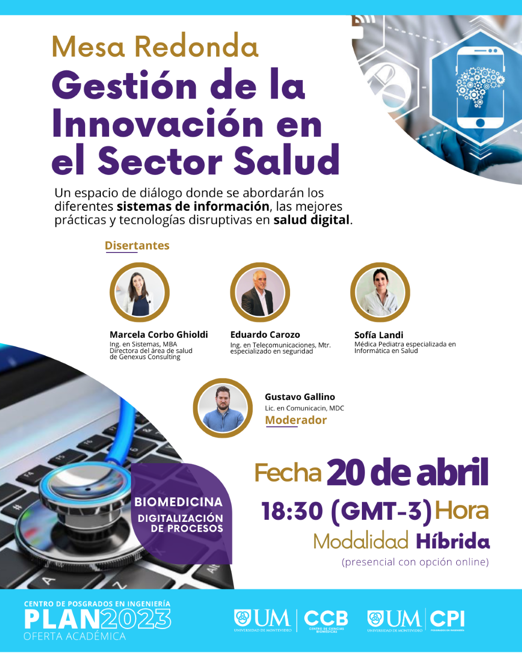 Mesa Redonda: Gestión de la Innovación en el sector Salud | UM